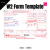 1096 IRS PDF Fillable Template 2023/2024 With Print and Clear Buttons Courier Font Digital ...