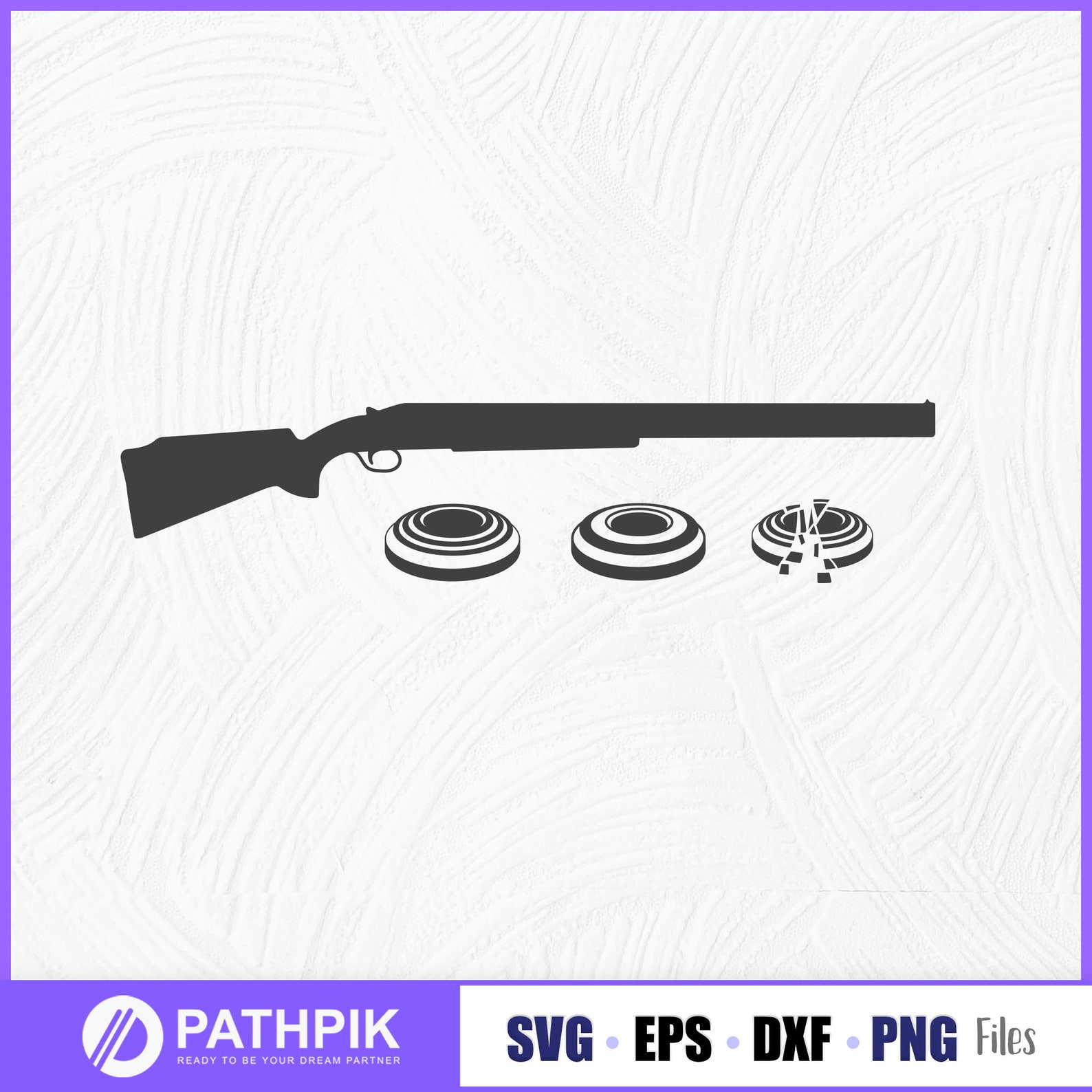 Shotgun Monogram SVG 10 Design, Sporting Clay SVG, Trapshooting SVG ...