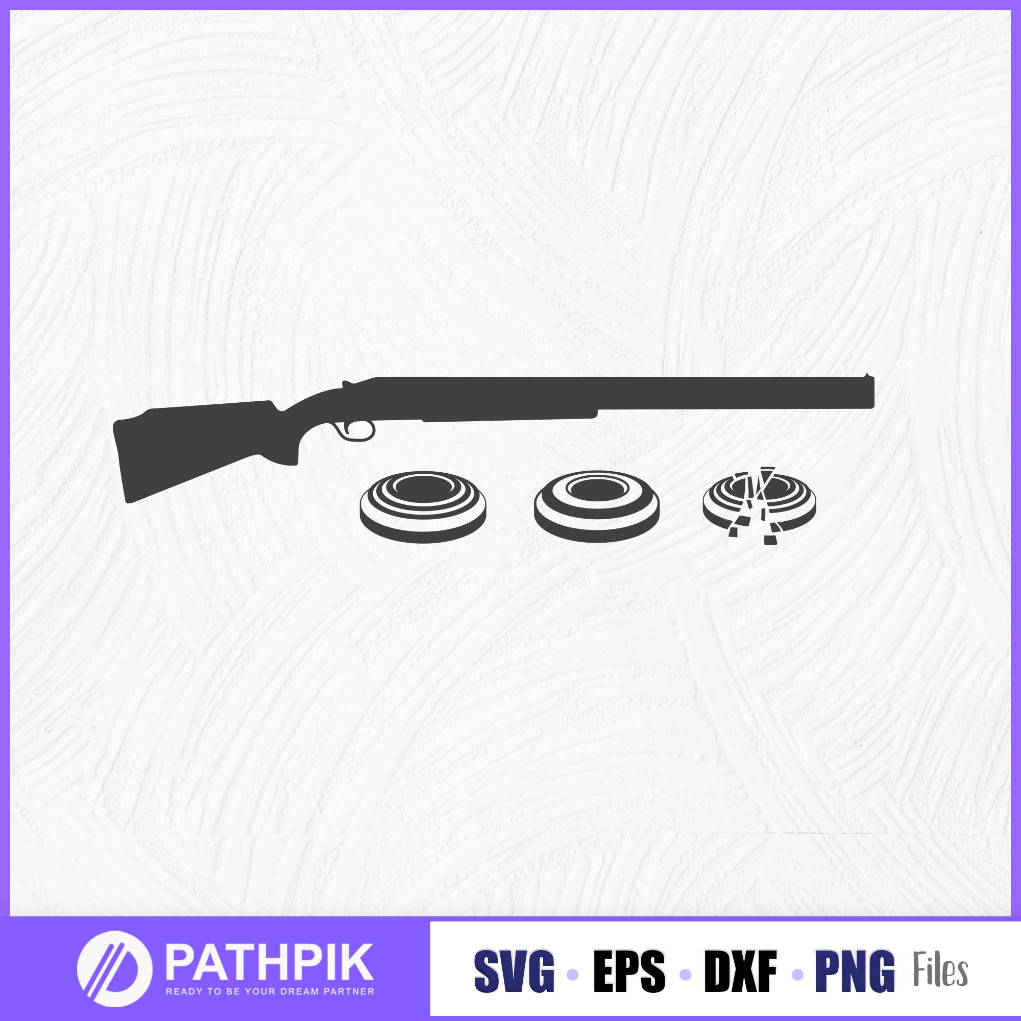 Shotgun Monogram SVG 10 Design, Sporting Clay SVG, Trapshooting SVG ...