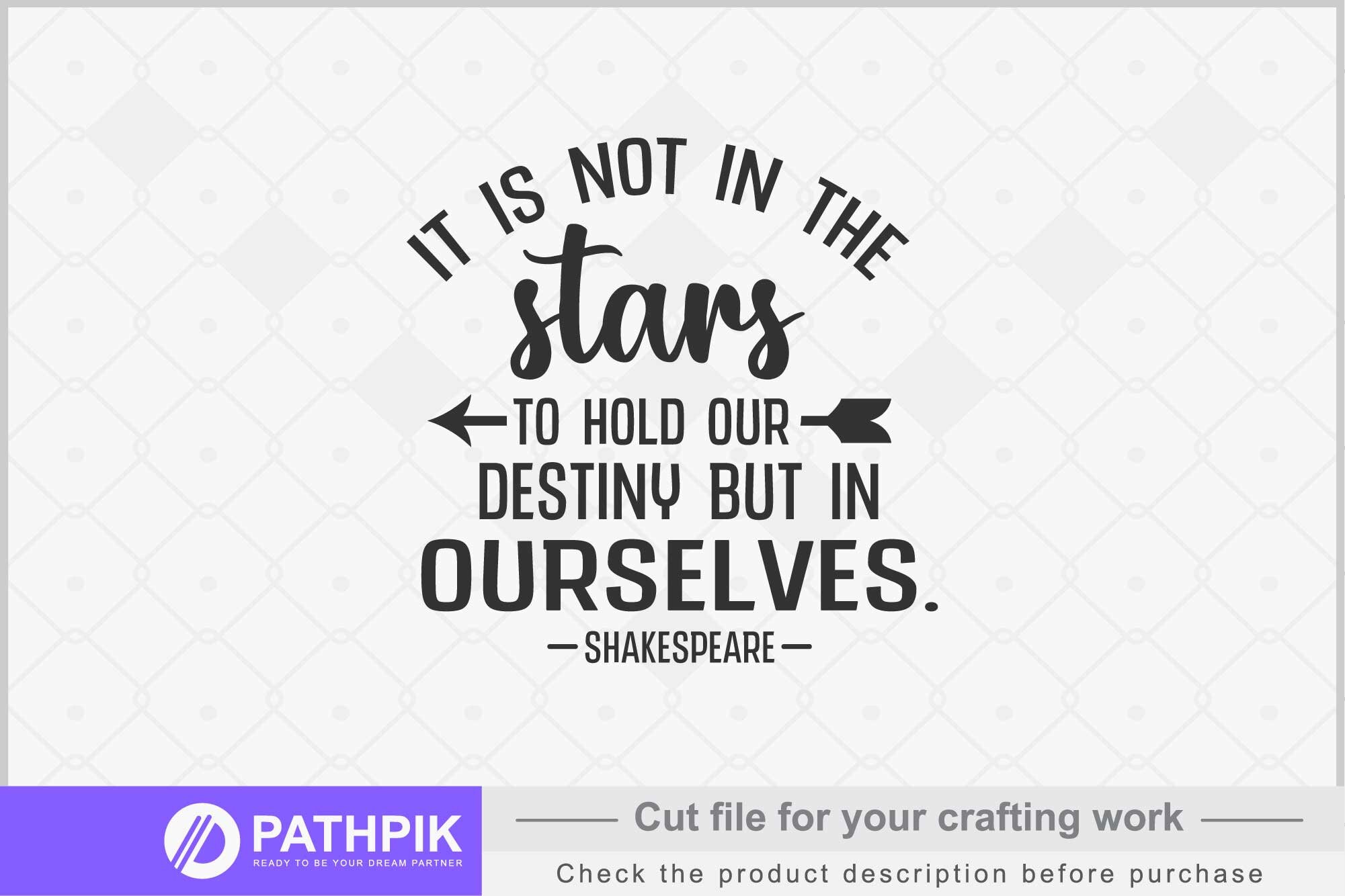 Shakespeare Quotes SVG, Cut Files for Your Crafting Work - Etsy