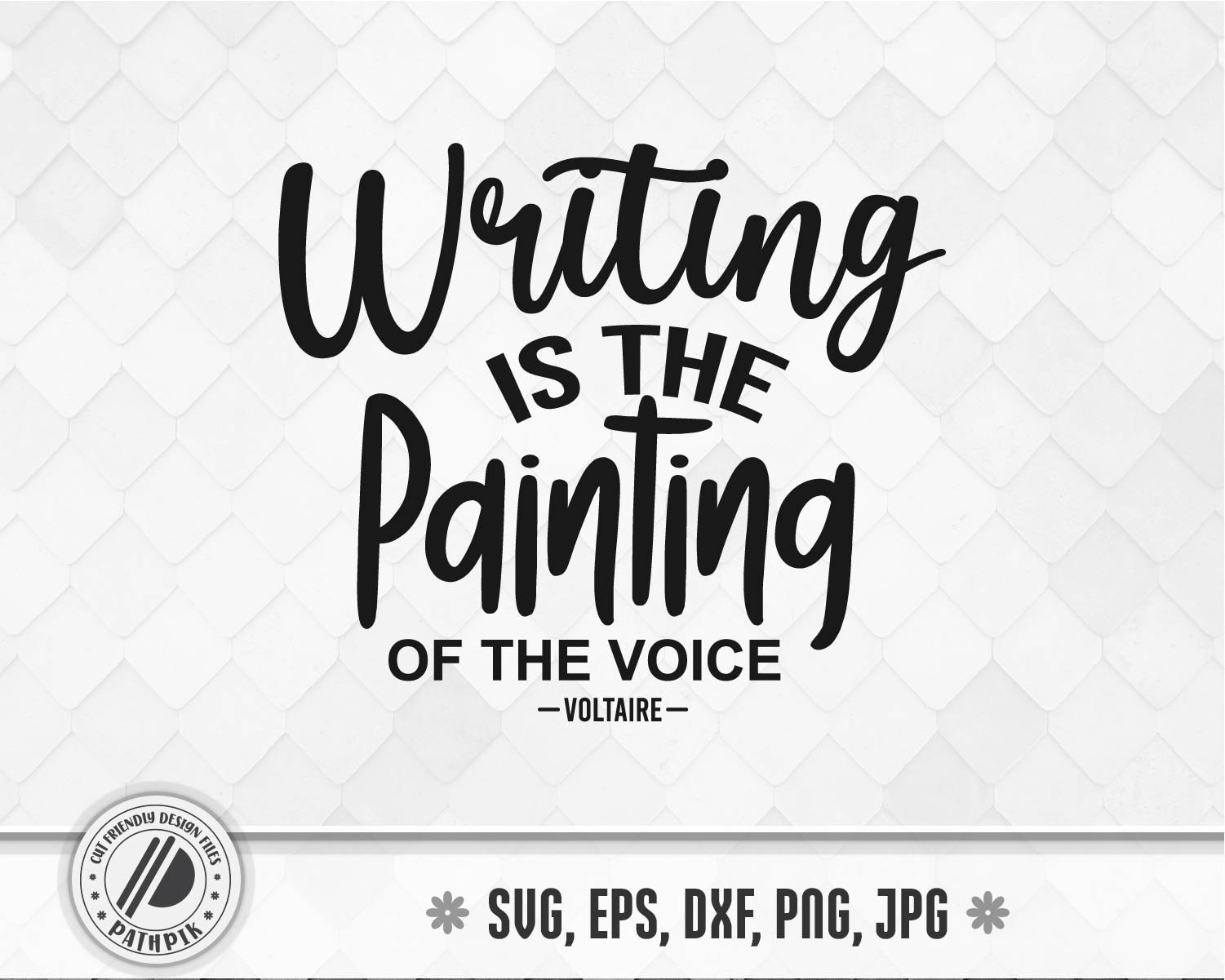 Quotes by Writers About Writing SVG Cut Files for Your Crafting Work - Etsy