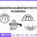 Basketball Custom Logo SVG, Basketball Team Shirt Design, Cut Files for ...