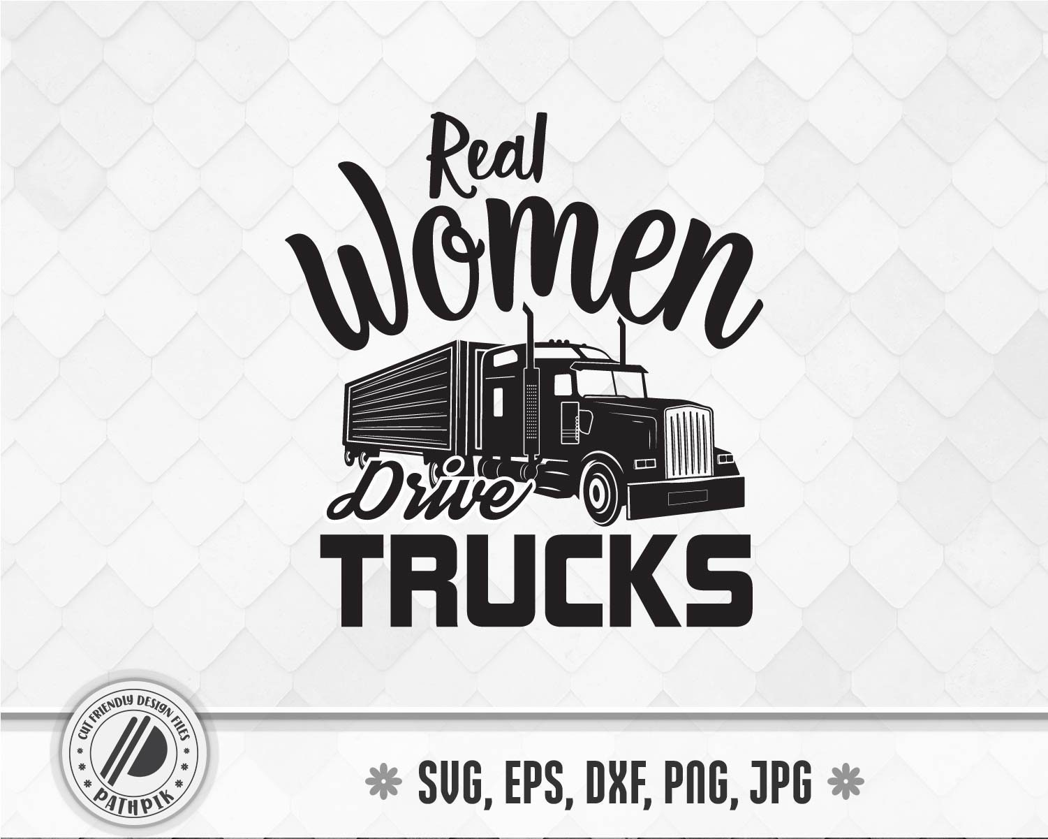 Funny Truck SVG, Trucker SVG Cut Files for Your Crafting Work - Etsy
