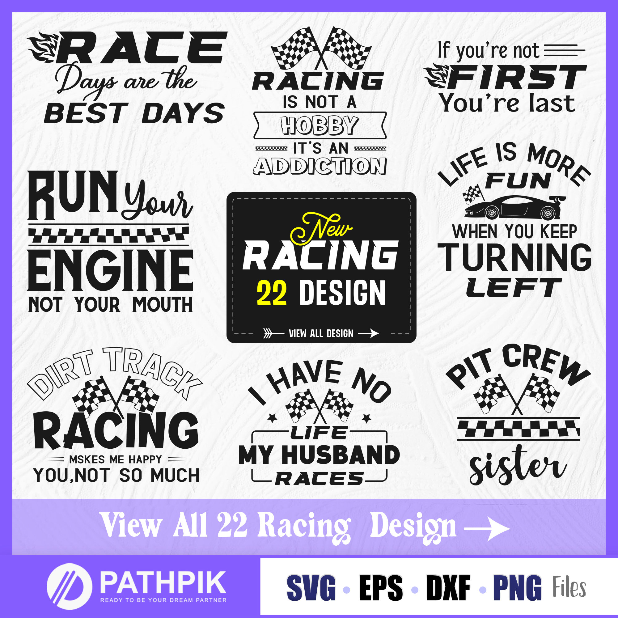 Racing SVG Bundle, Racing Svg, Racing Sayings Svg, Car Racing Quote SVG ...