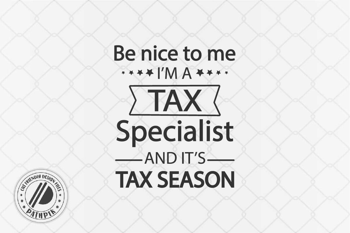 Tax Specialist SVG Cut Files for Your Crafting Work - Etsy