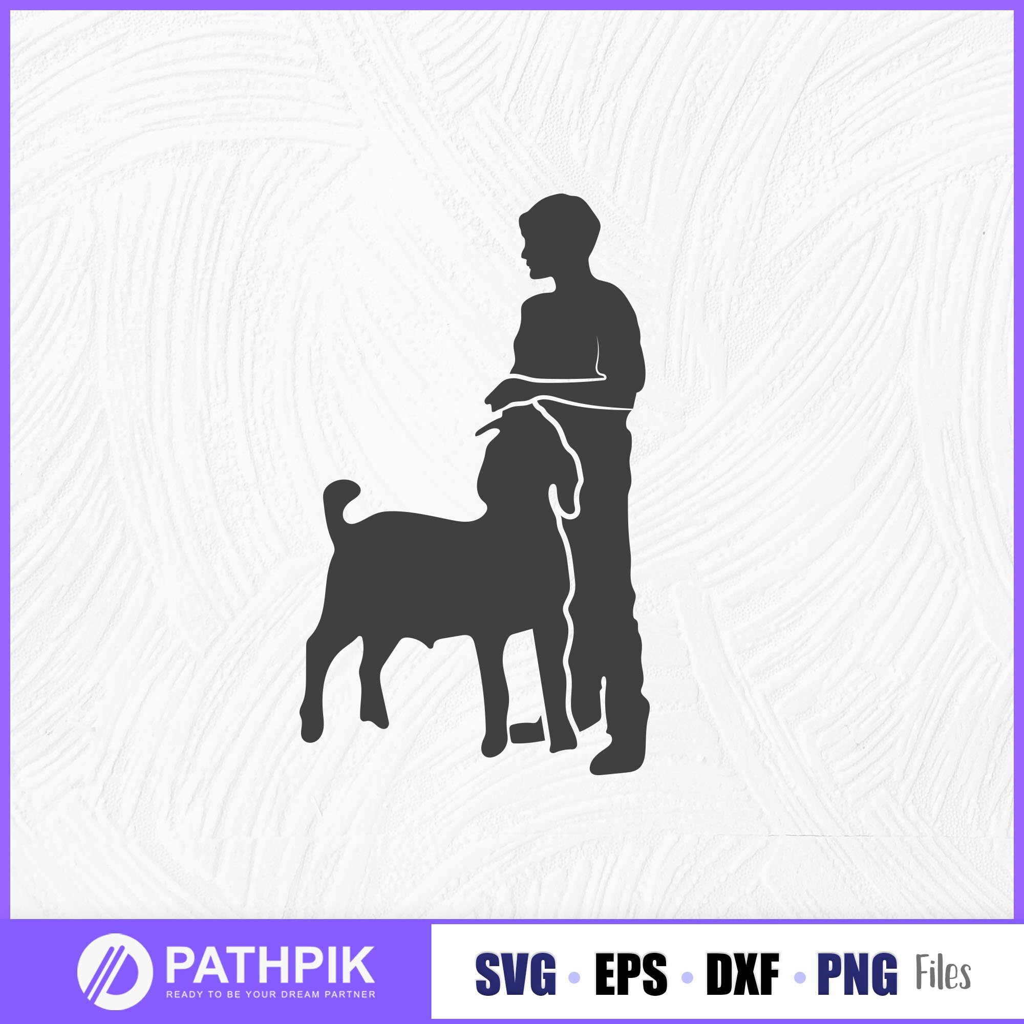 Market Goat SVG Design, Boer Goat, Show Wether Goat SVG, Show Goat SVG ...