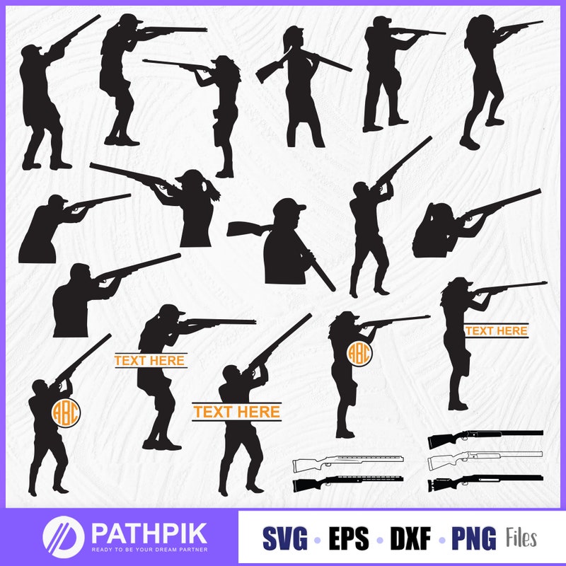 Trapshooting Svg - Etsy