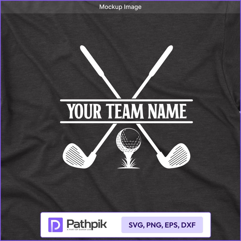 Golf Logo SVG Bundle, Golf Team Logo, Customizable Team Emblems ...