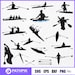 Rowing Silhouette 21 Design, Rowing SVG, Kayak SVG, Summertime SVG ...