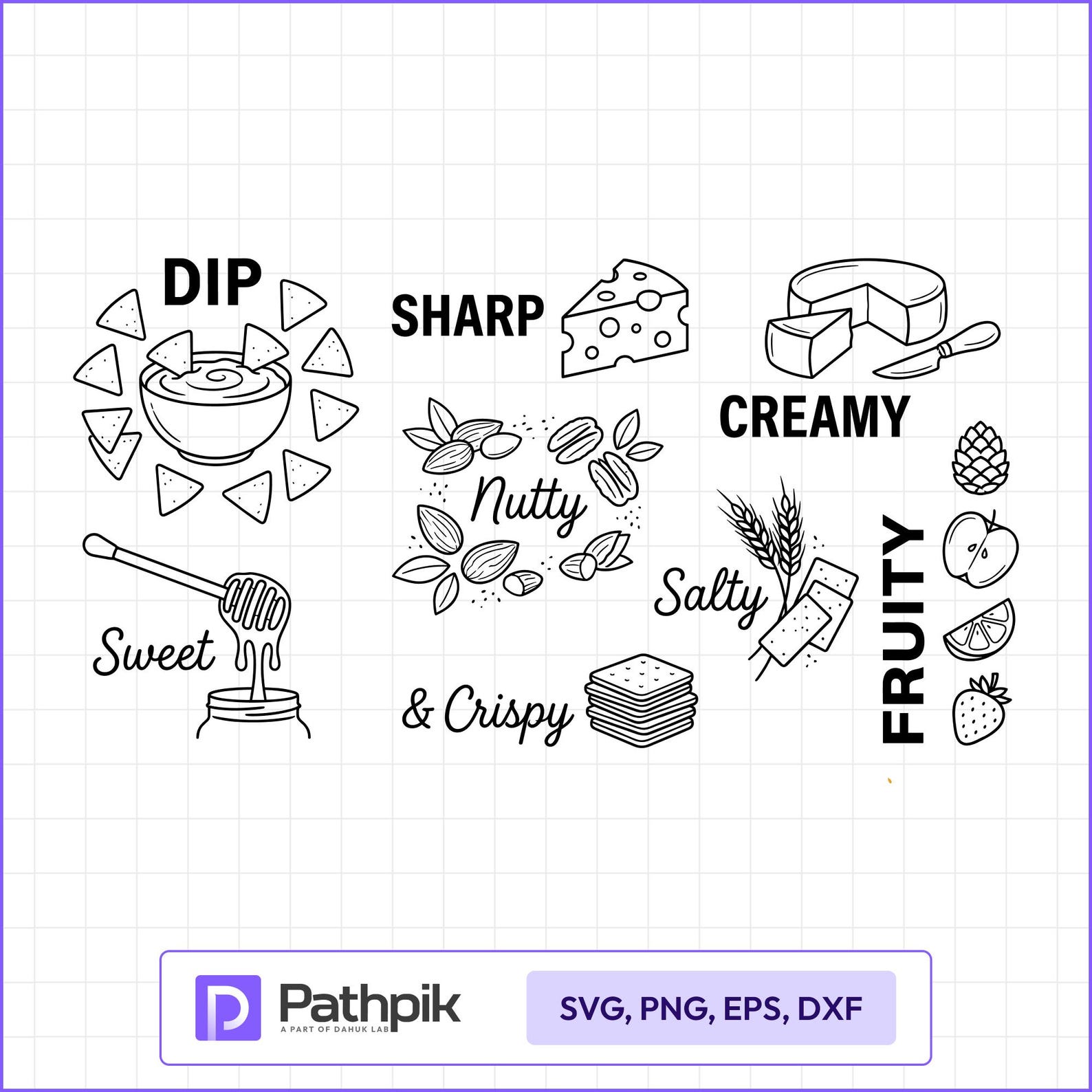 Charcuterie Board SVG Engraving File – Glowforge Cutting Design for ...