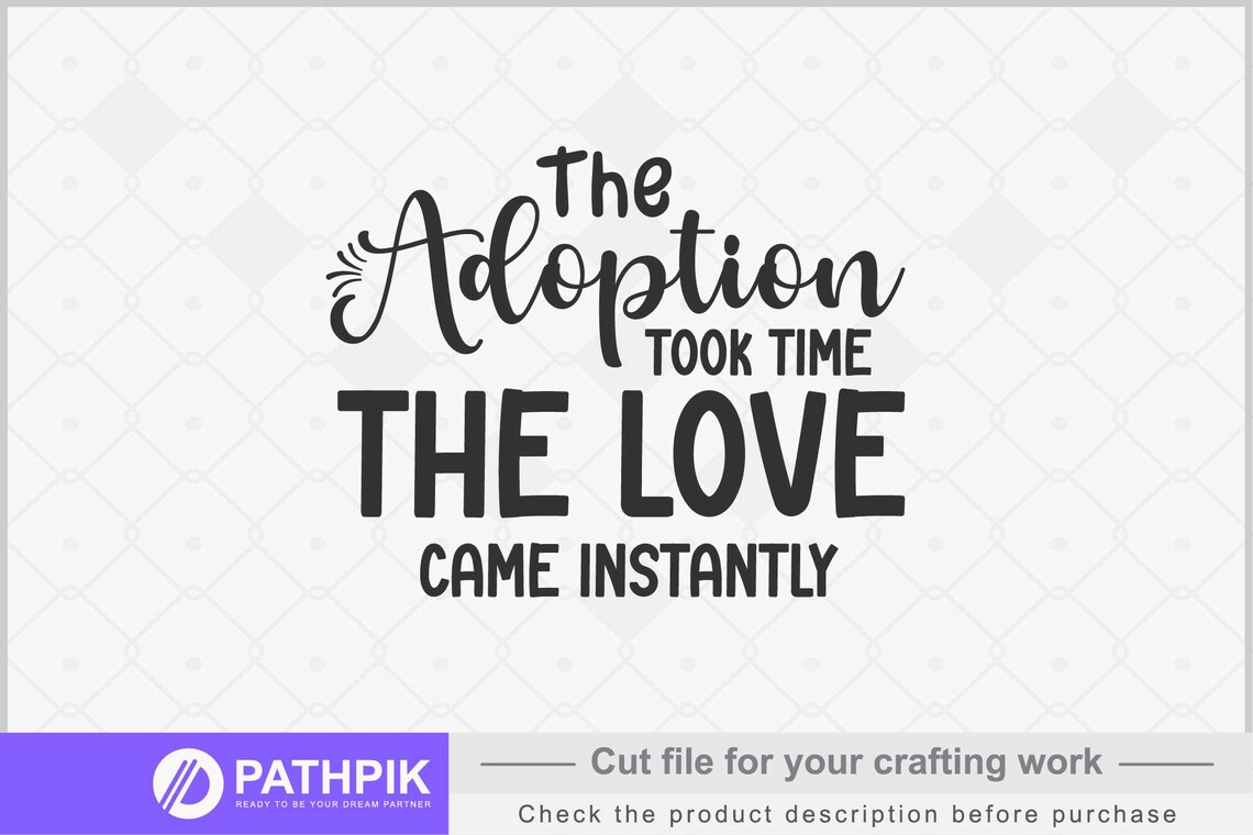 Adoption SVG Cut Files for Your Crafting Work - Etsy