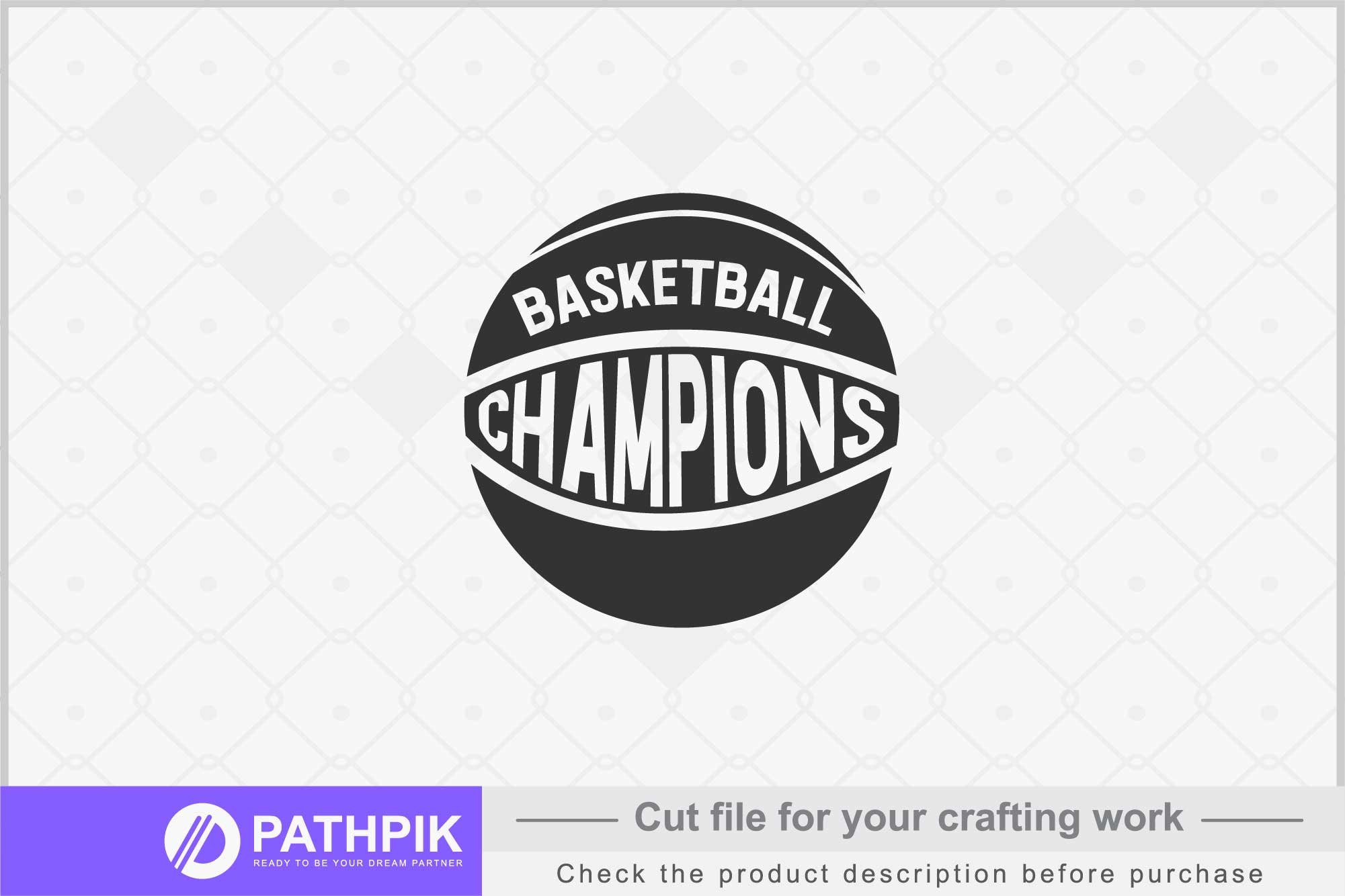 Basketball Champions SVG, Cut Files for Your Crafting Work - Etsy