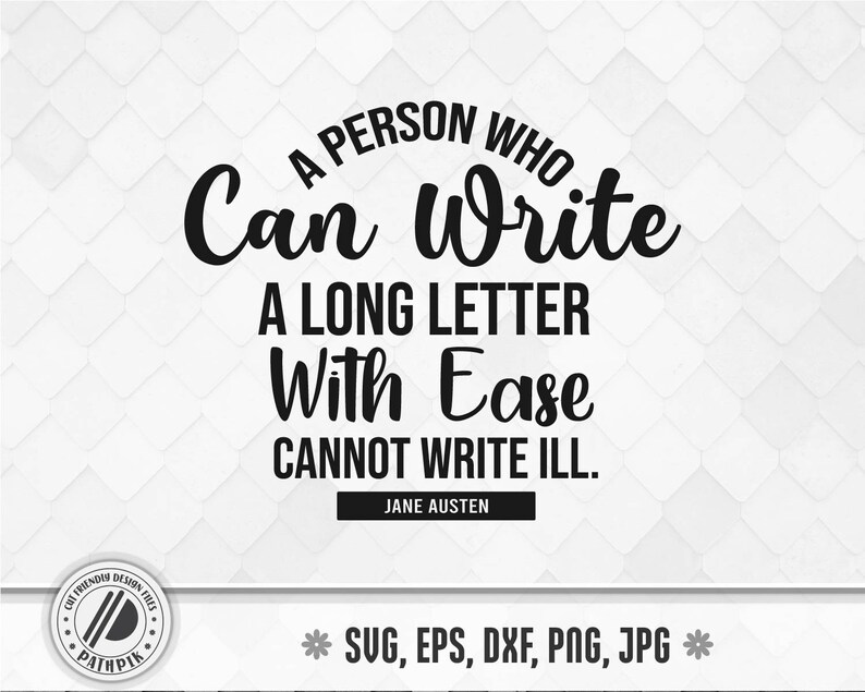 Quotes by Writers About Writing SVG Cut Files for Your Crafting Work - Etsy