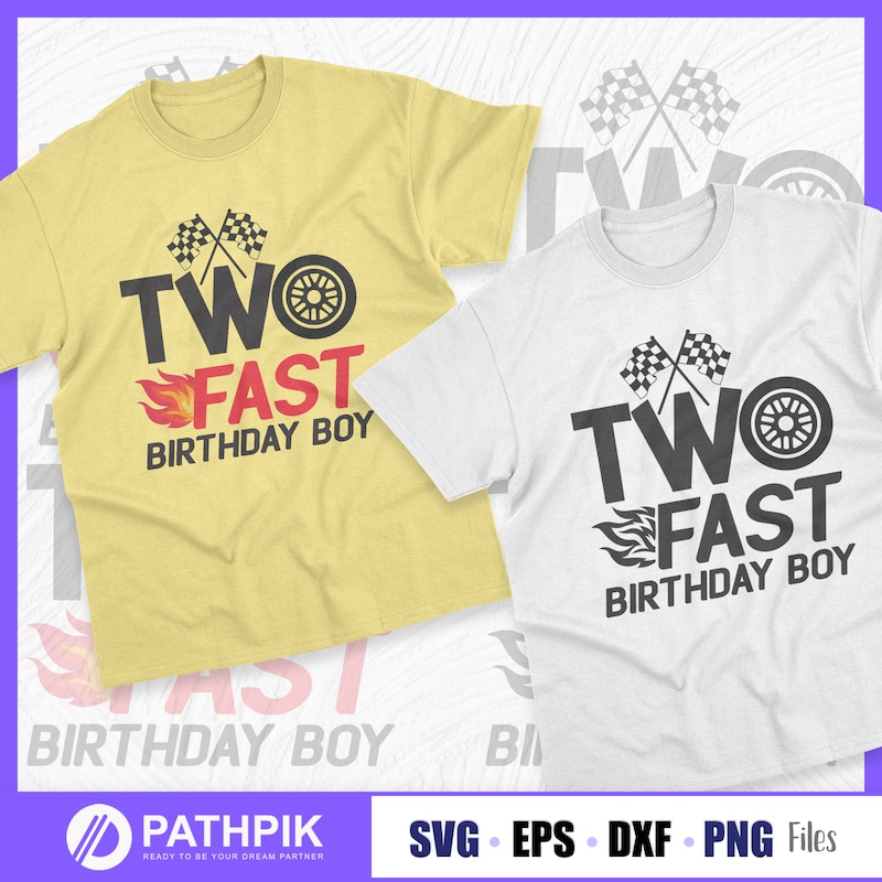Two Fast Birthday - Etsy