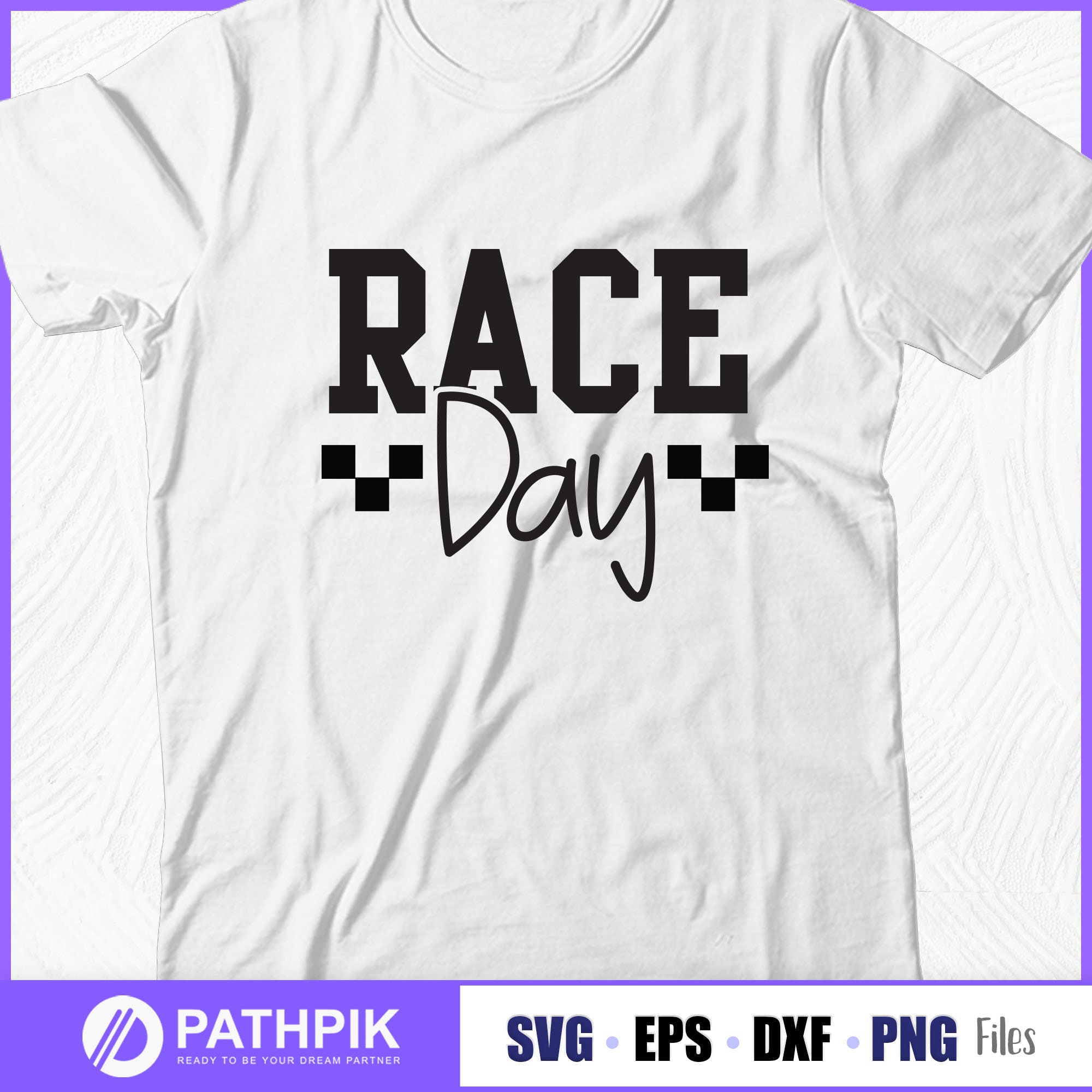 Race Day Svg 05 Design, Racing Quote Svg, Race Day Shirt Svg, Race Day ...
