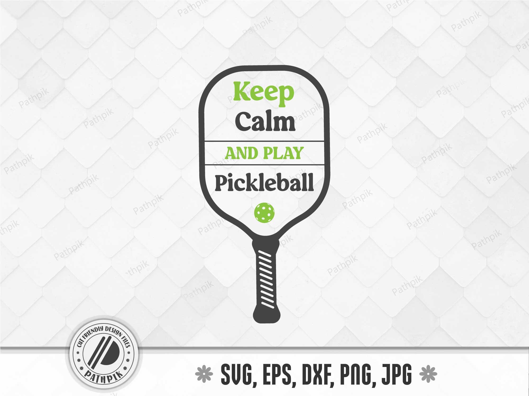 Pickleball SVG Bundle, Pickleball SVG, Pickleball Cricut Files, Cut ...