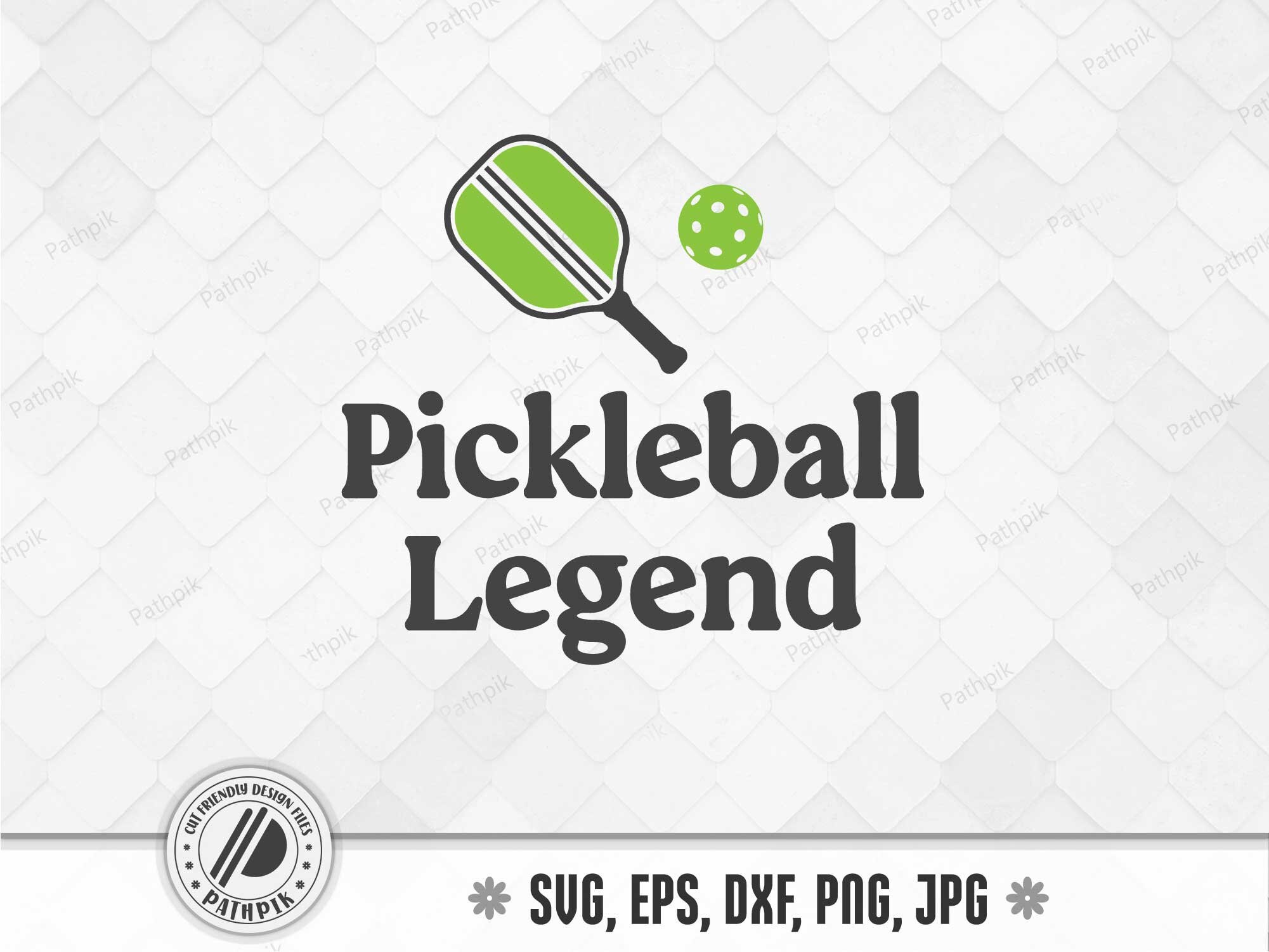 Pickleball SVG Bundle, Pickleball SVG, Pickleball Cricut Files, Cut ...