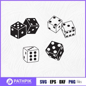 Bunco Dice Monogram Frame Design, Bunco Dice Custom Design, Bunco ...