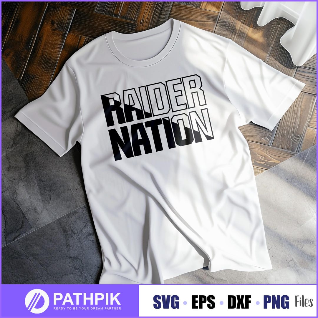 Raider Nation SVG Raiders Shirt Sublimation Raiders School Team Spirit ...