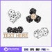 Bunco Dice Monogram Frame Design, Bunco Dice Custom Design, Bunco ...