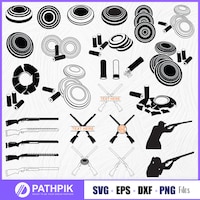 Trap Shooting Svg, Pull Svg, Trapshooting, Clay Shooting SVG, Clay ...
