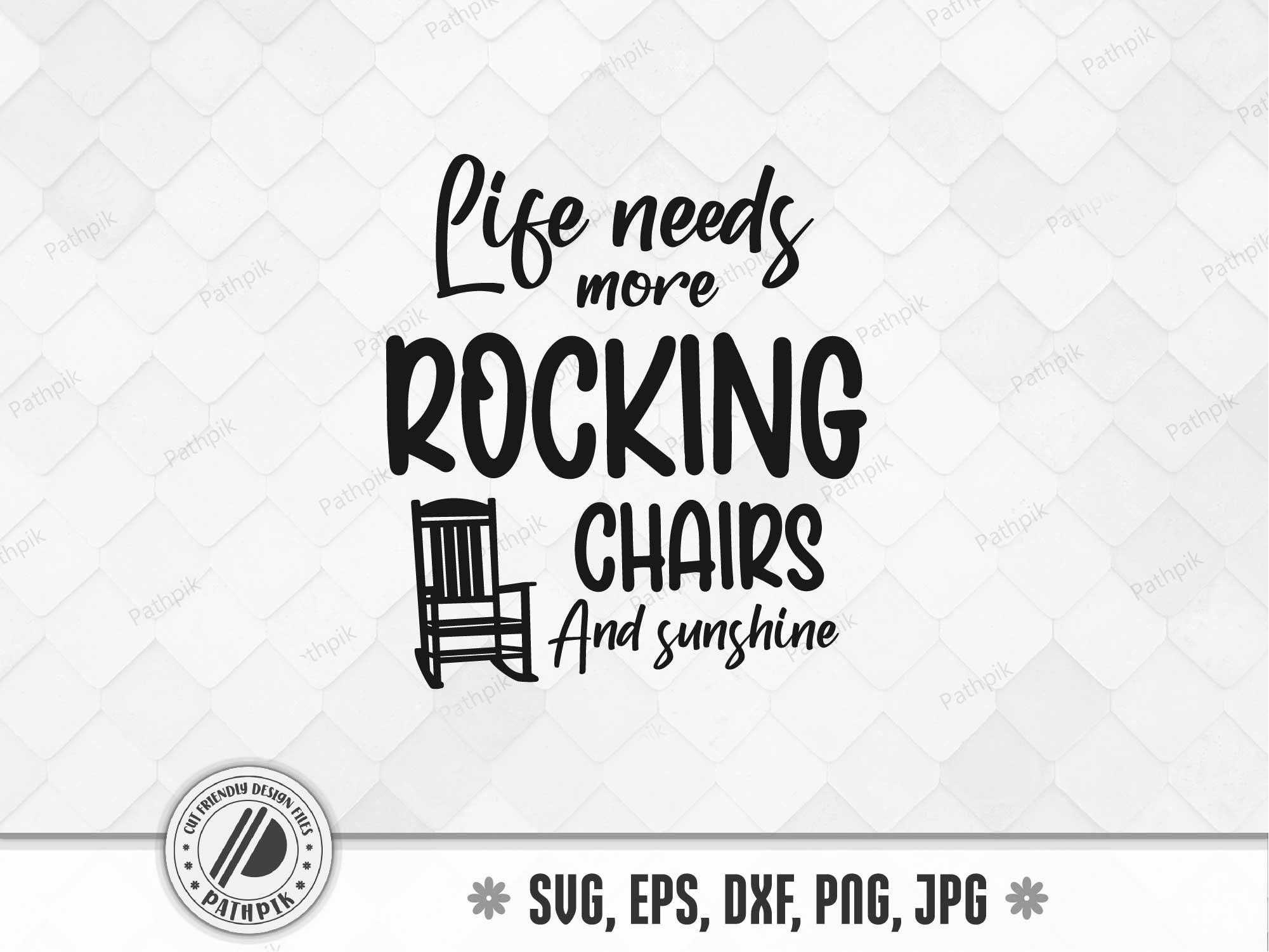 Porch Life SVG Cut Files for Your Crafting Work - Etsy