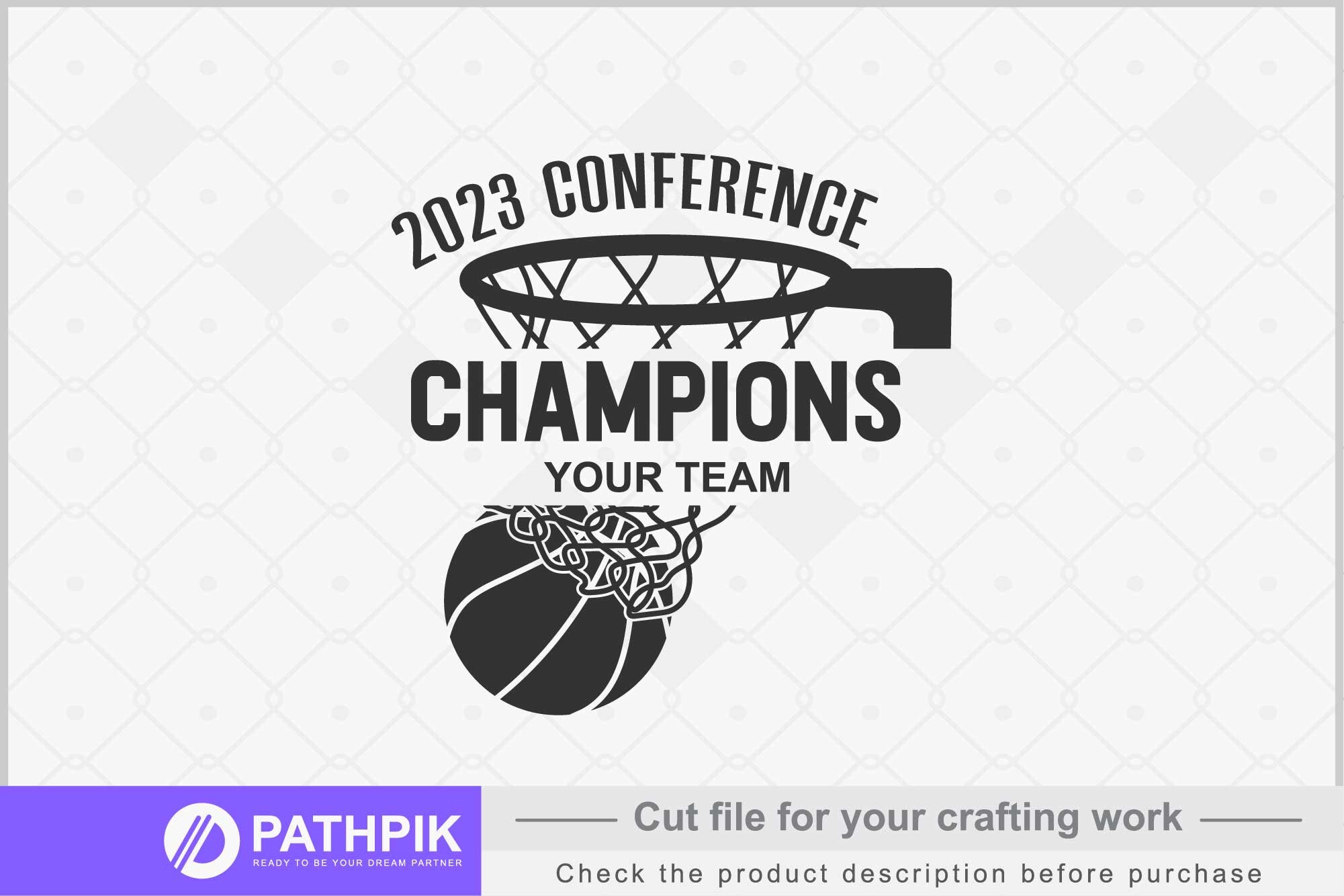 Basketball Champions SVG Cut Files for Your Crafting Work - Etsy