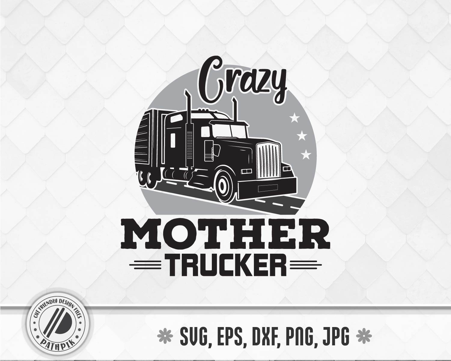 Funny Truck SVG, Trucker SVG Cut Files for Your Crafting Work - Etsy