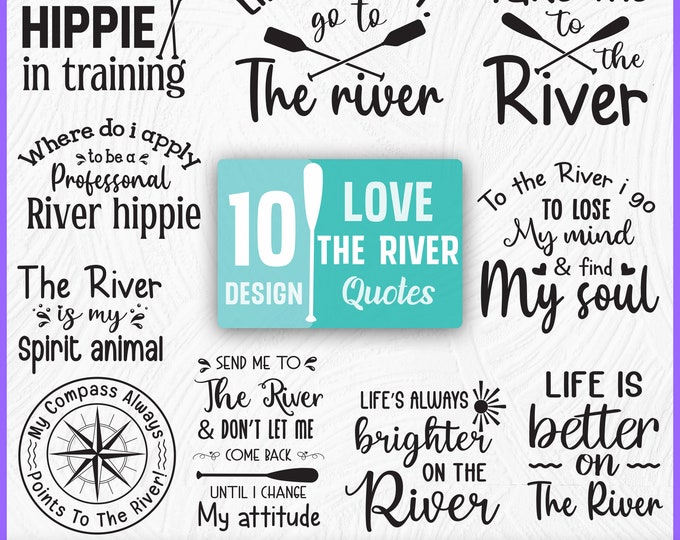 River Svg, Stream Creek Lake Forest Instant Download for Laser Shirt ...