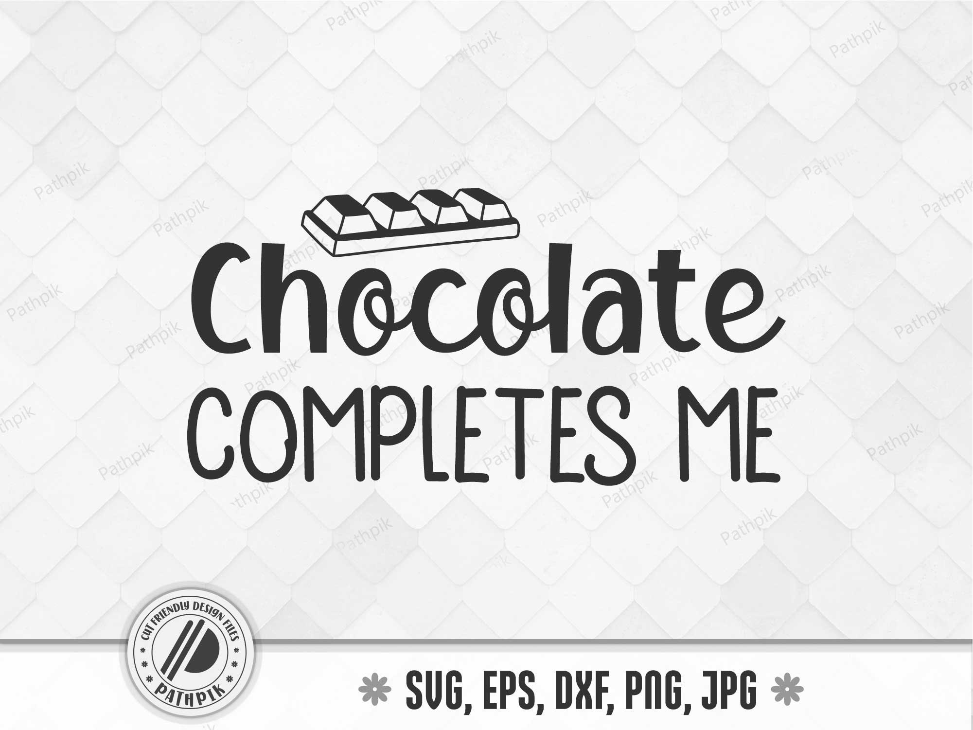 Chocolate Quotes SVG Cut Files for Your Crafting Work - Etsy