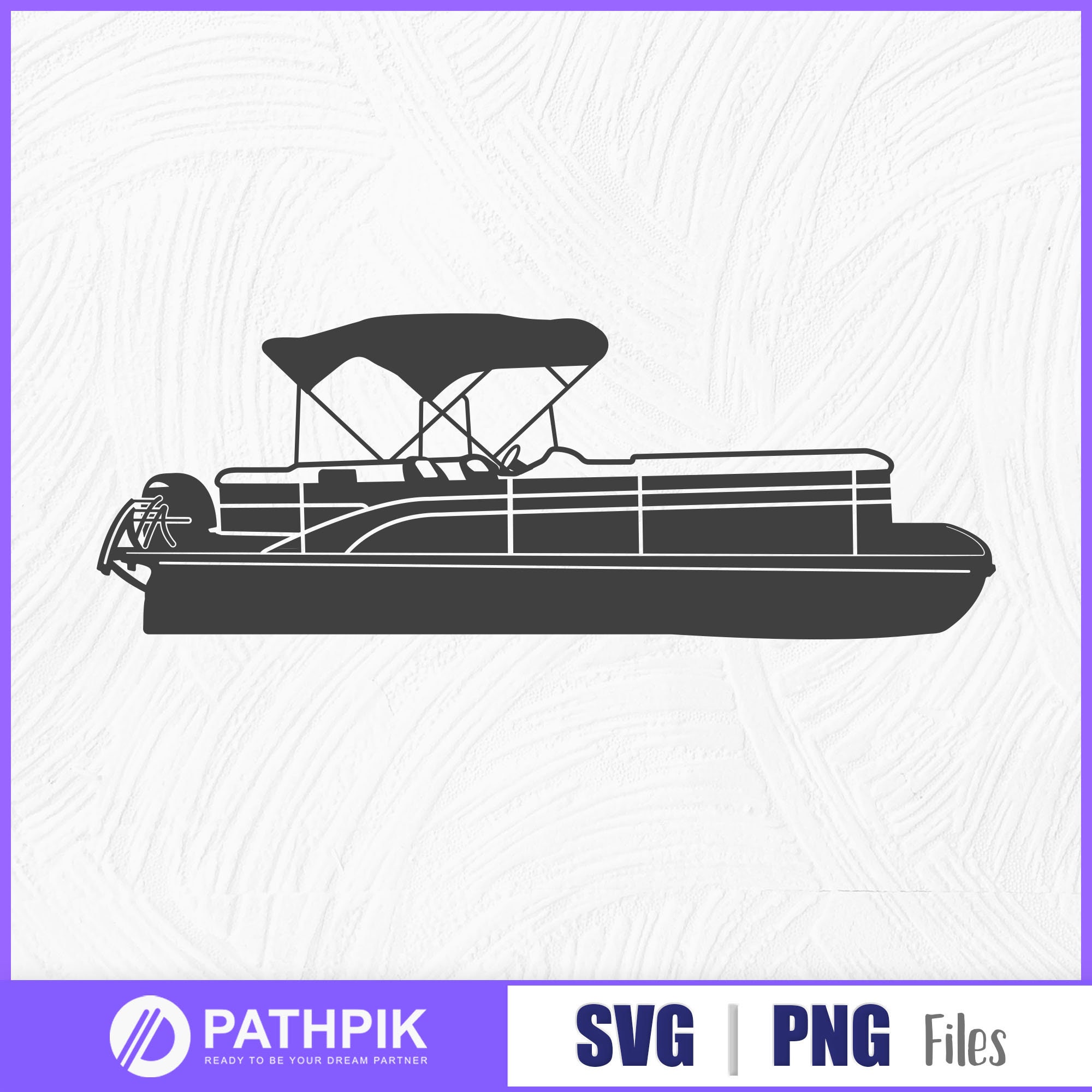 Pontoon Boat SVG 4 Design, Pontoon Boat Clipart, Pontoon Boat Vector ...