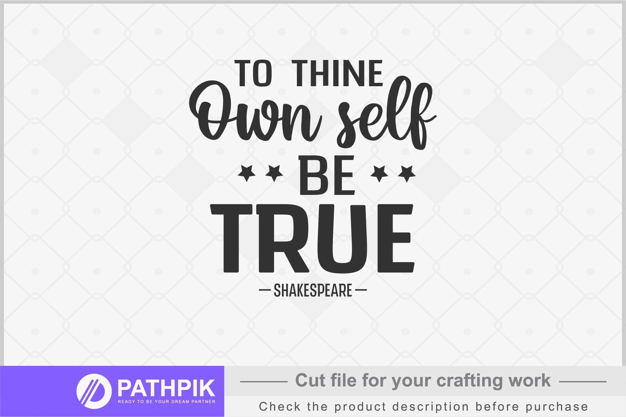 Shakespeare Quotes SVG, Cut Files for Your Crafting Work - Etsy