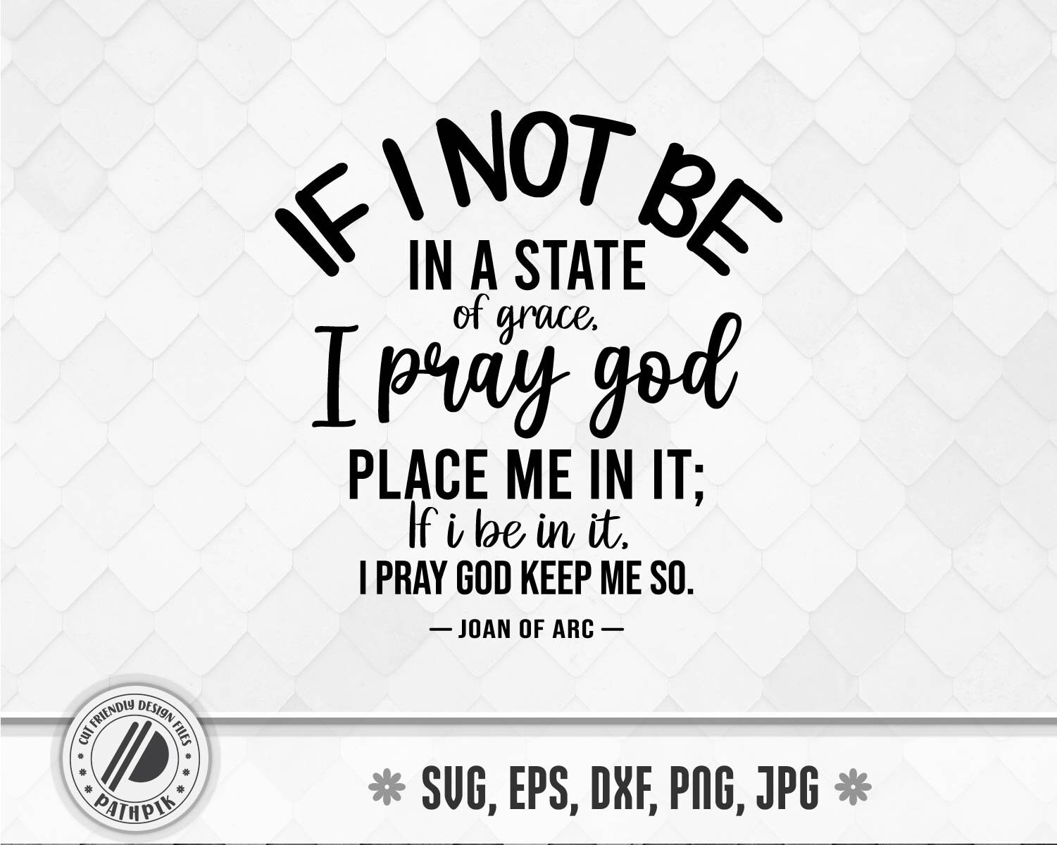 Joan of Arc SVG, Religious SVG Cut Files for Your Crafting Work - Etsy