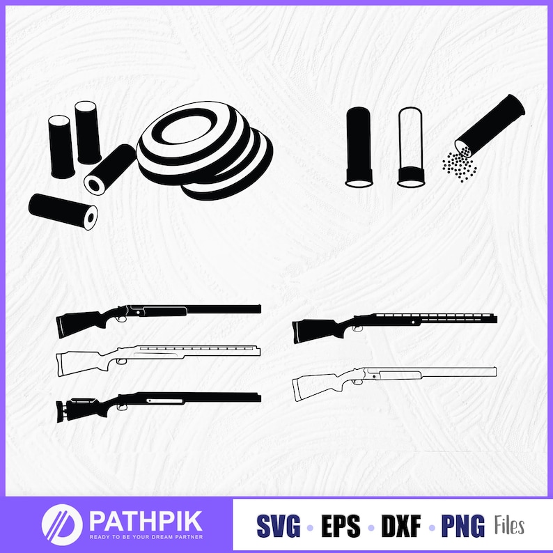 Clay Pigeon Trap Shooting Svg, Clay Target SVG, Trapshooting, Clay ...