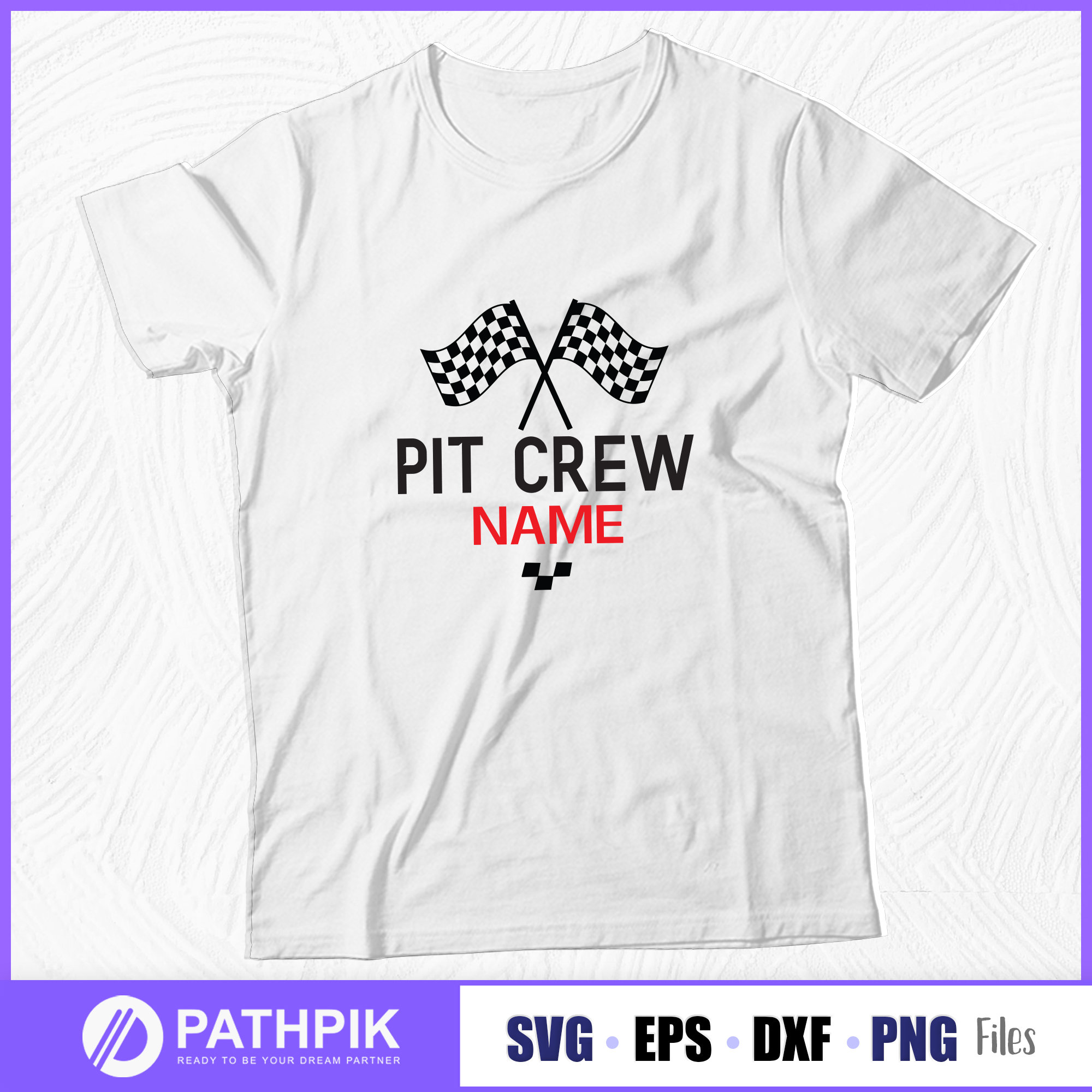 Pit Crew Custome Shirts Design, Pit Crew SVG, Racing Svg, Race Car Svg, Sports Svg, Checkered ...