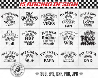 Race Car Svg Bundle Retro Race Car Svg Racecar Svg Racing - Etsy