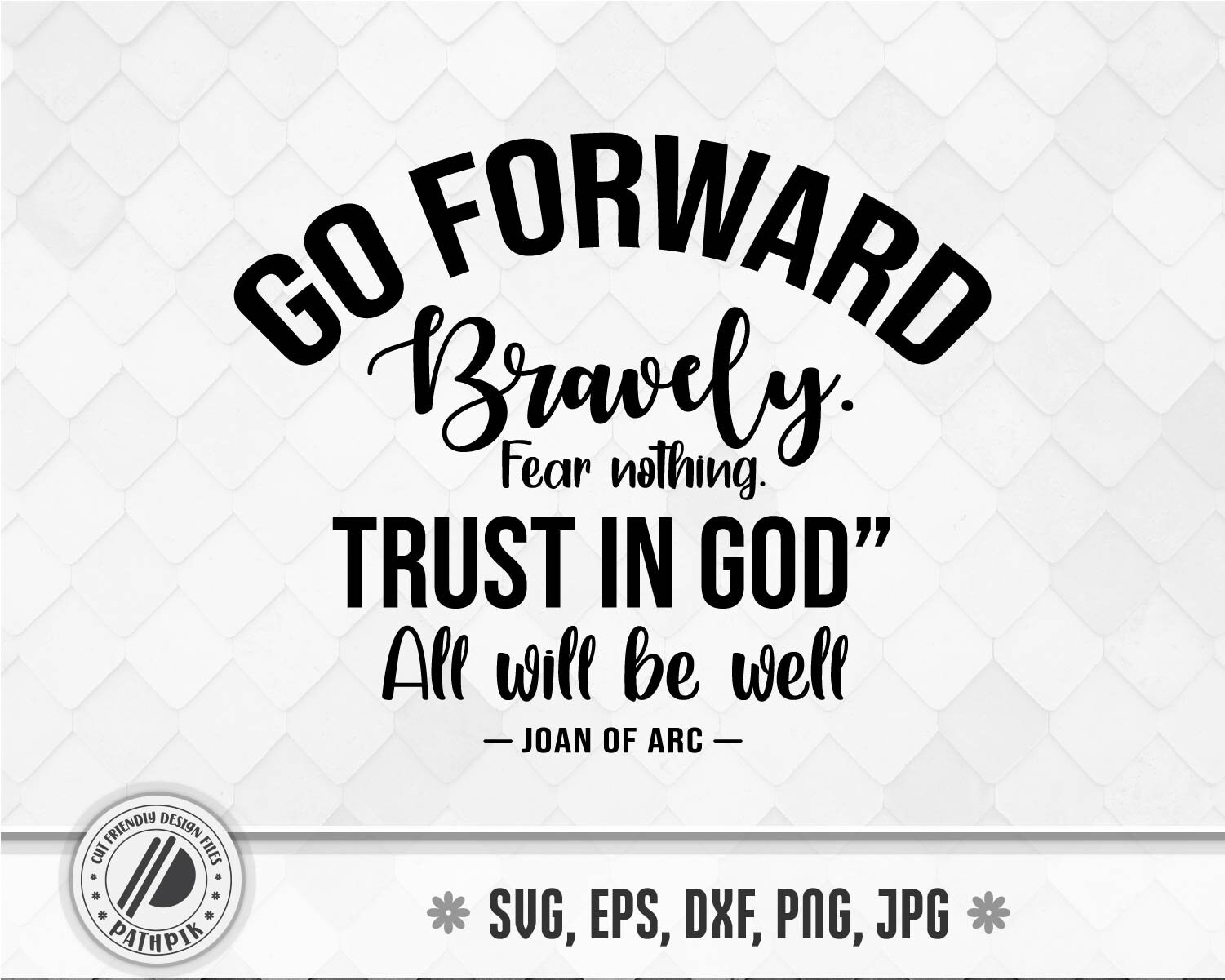 Joan of Arc SVG, Religious SVG Cut Files for Your Crafting Work - Etsy