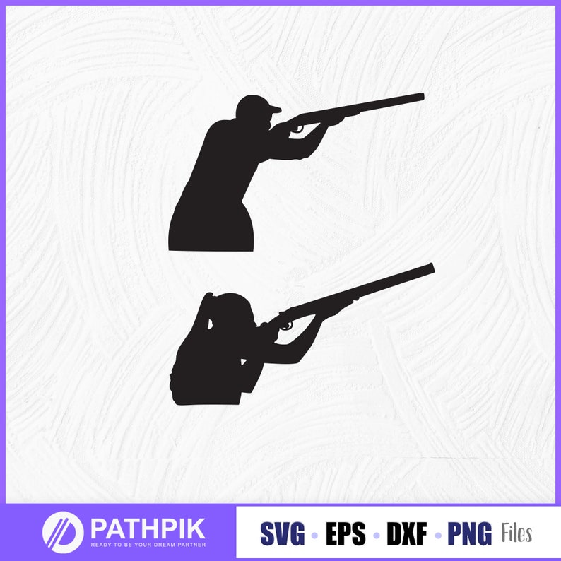 Clay Pigeon Trap Shooting Svg, Clay Target SVG, Trapshooting, Clay ...