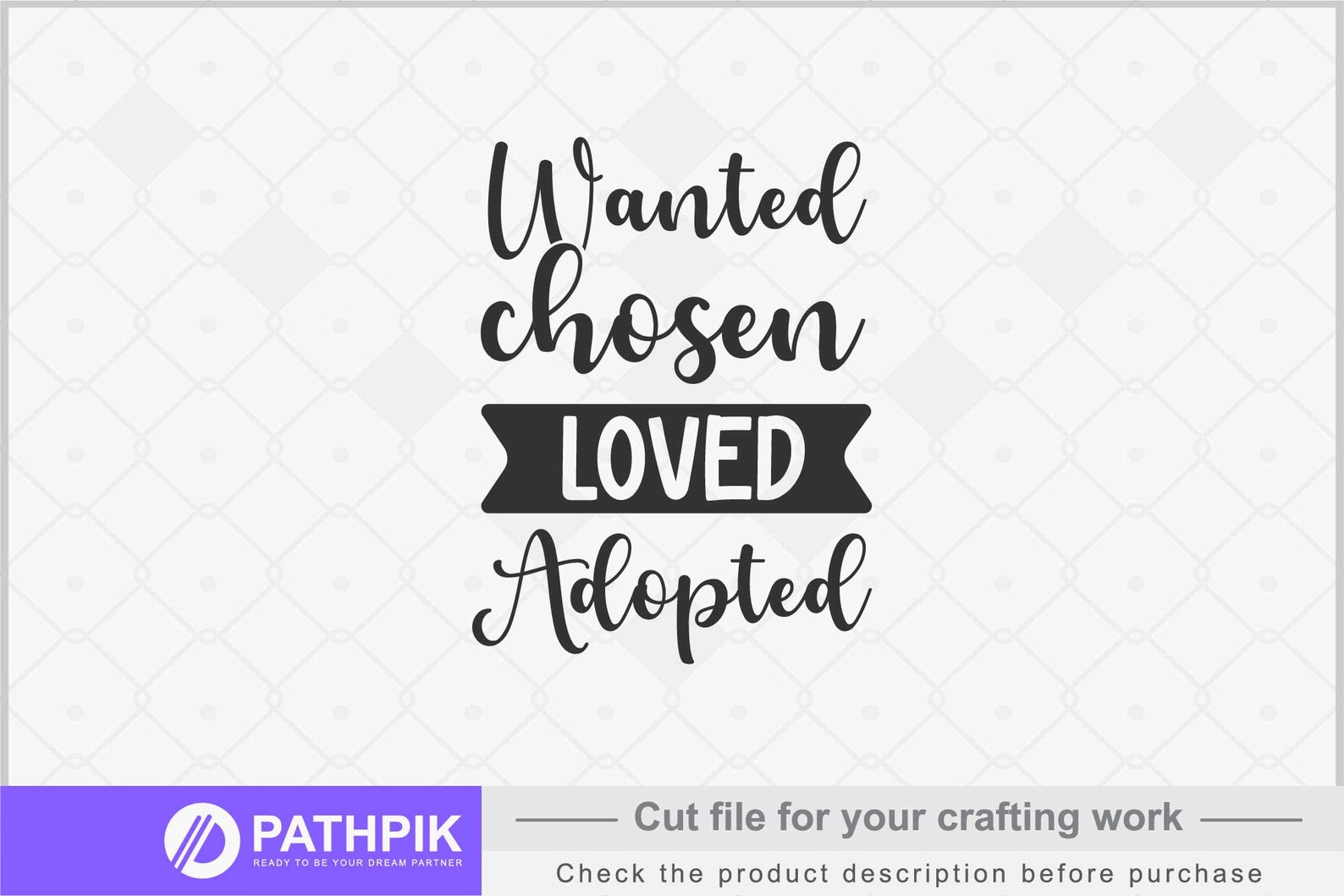 Adoption SVG, Cut Files for Your Crafting Work - Etsy