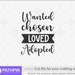 Adoption SVG, Cut Files for Your Crafting Work - Etsy