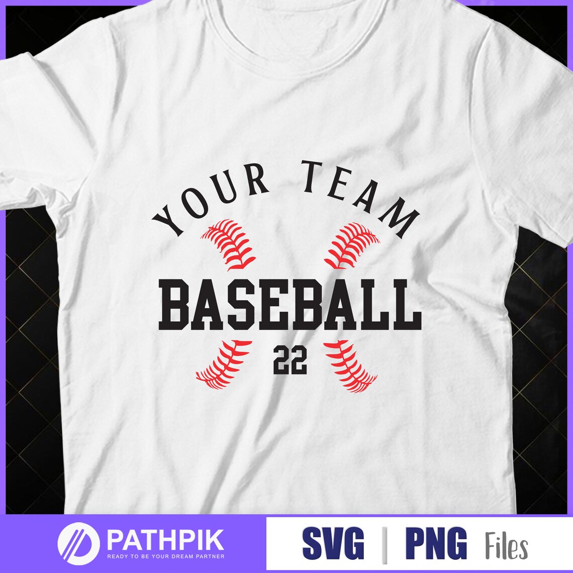 Baseball Team Name Custom SVG Design, Baseball Team Shirt Design ...