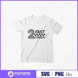 Birthday SVG Two Fast 2 Curious Pit Race Car Theme Birthday Celebration ...