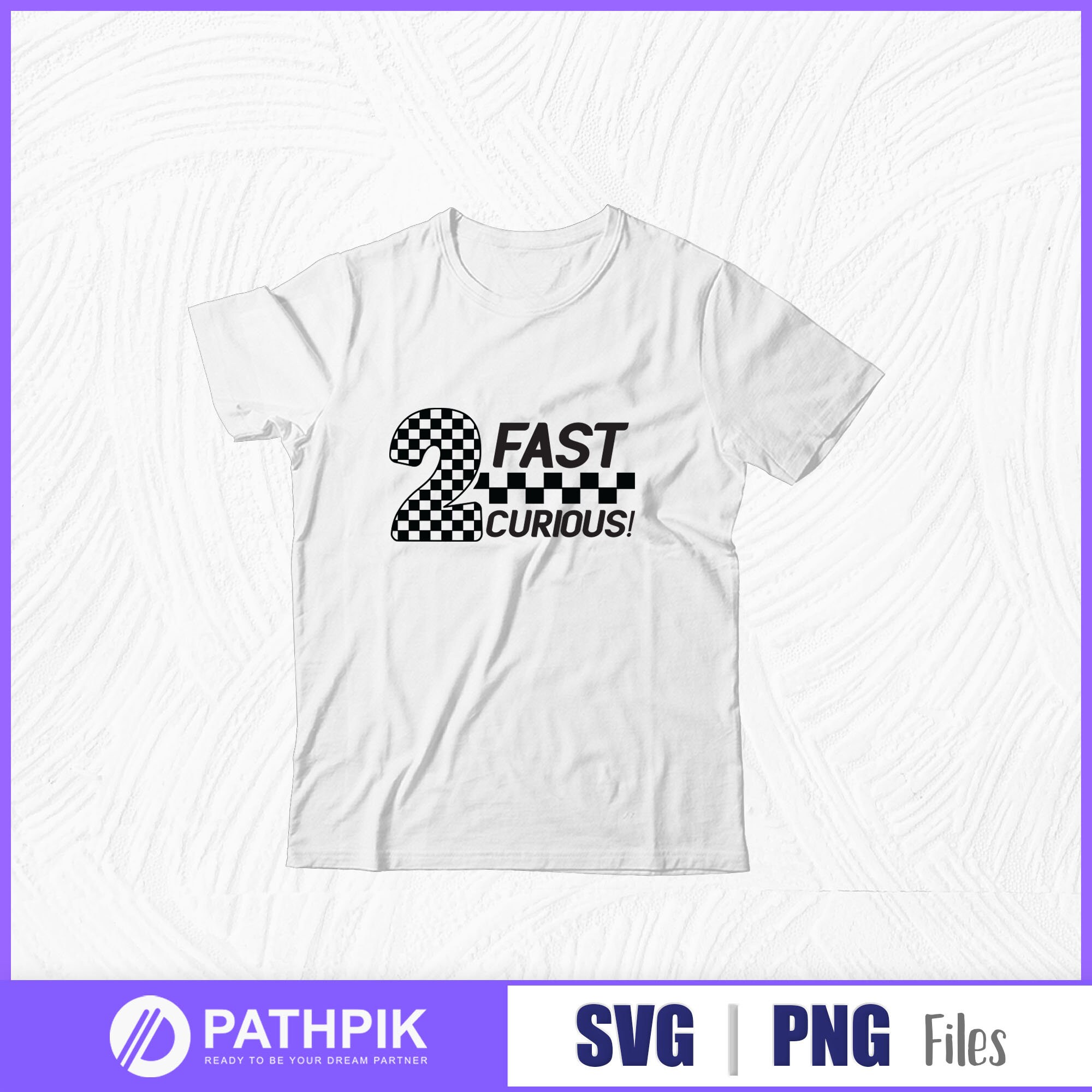 Birthday SVG Two Fast 2 Curious Pit Race Car Theme Birthday Celebration ...