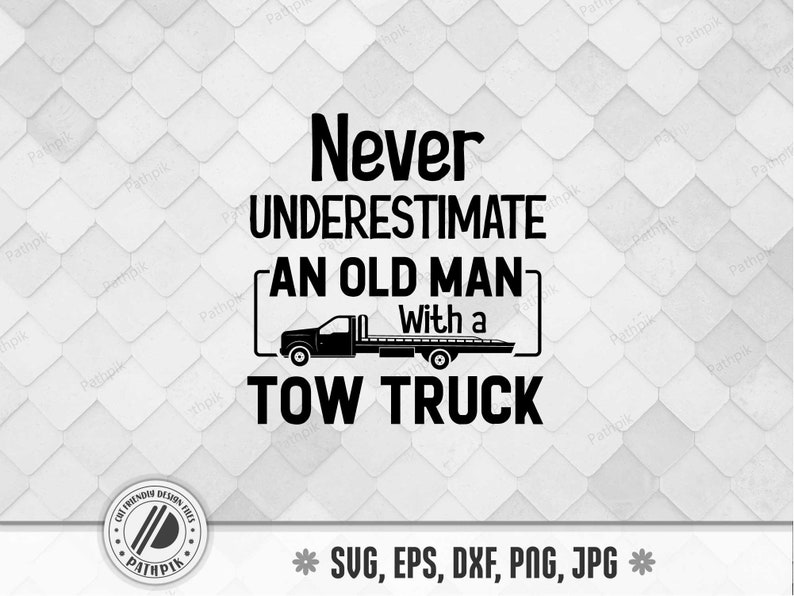 Tow Truck Driver Quotes SVG Cut Files for Your Crafting Work - Etsy