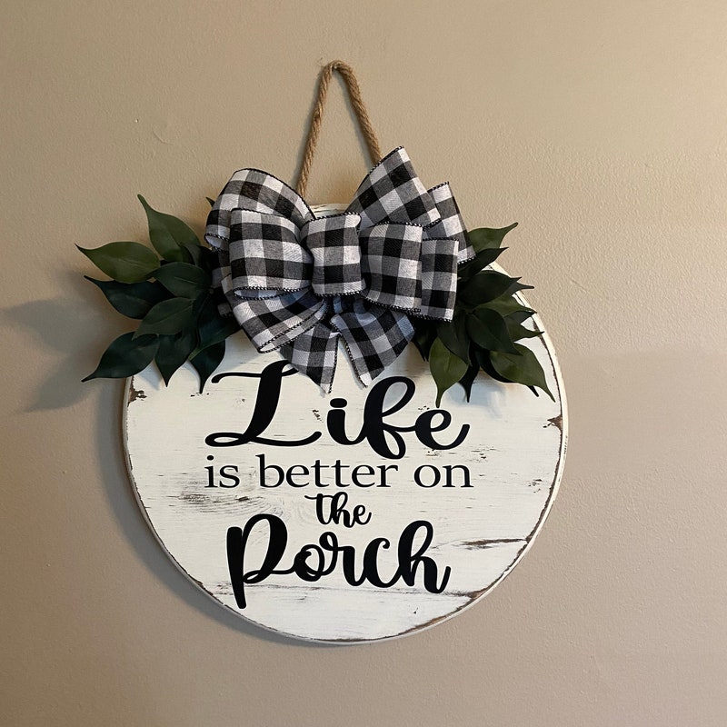 Back Porch Sign - Etsy