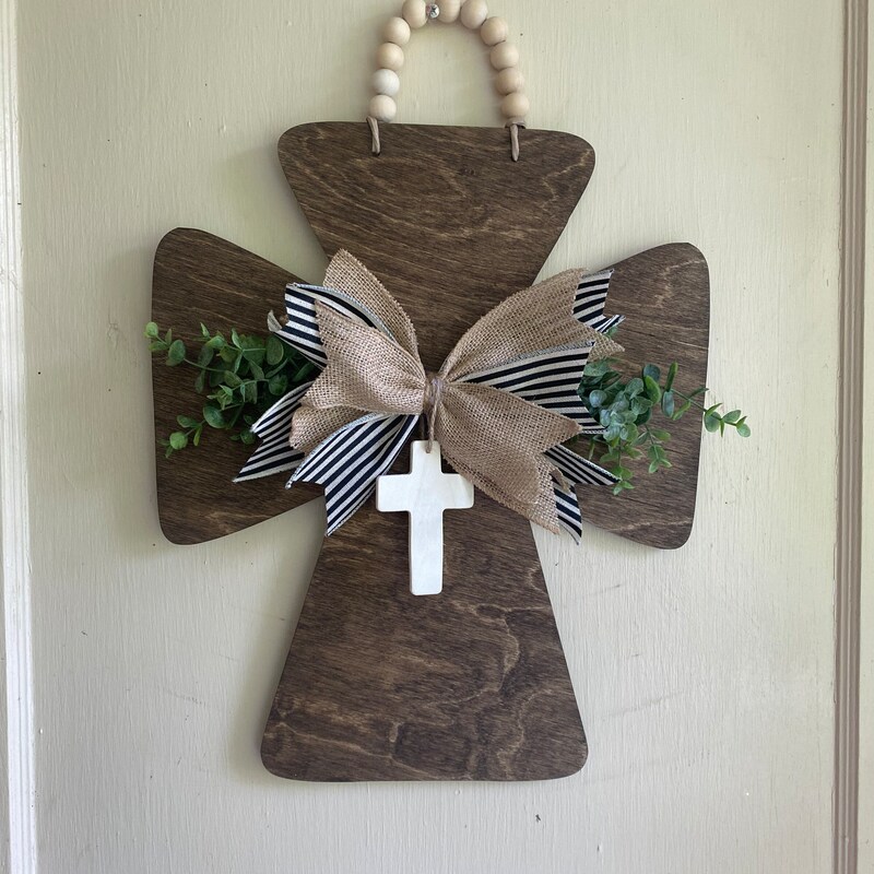 Cross for Front Door - Etsy
