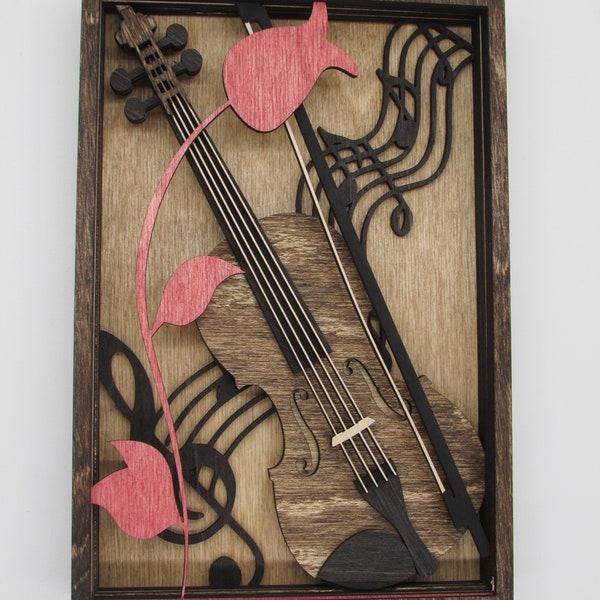 Violin Wall Hanging - Etsy