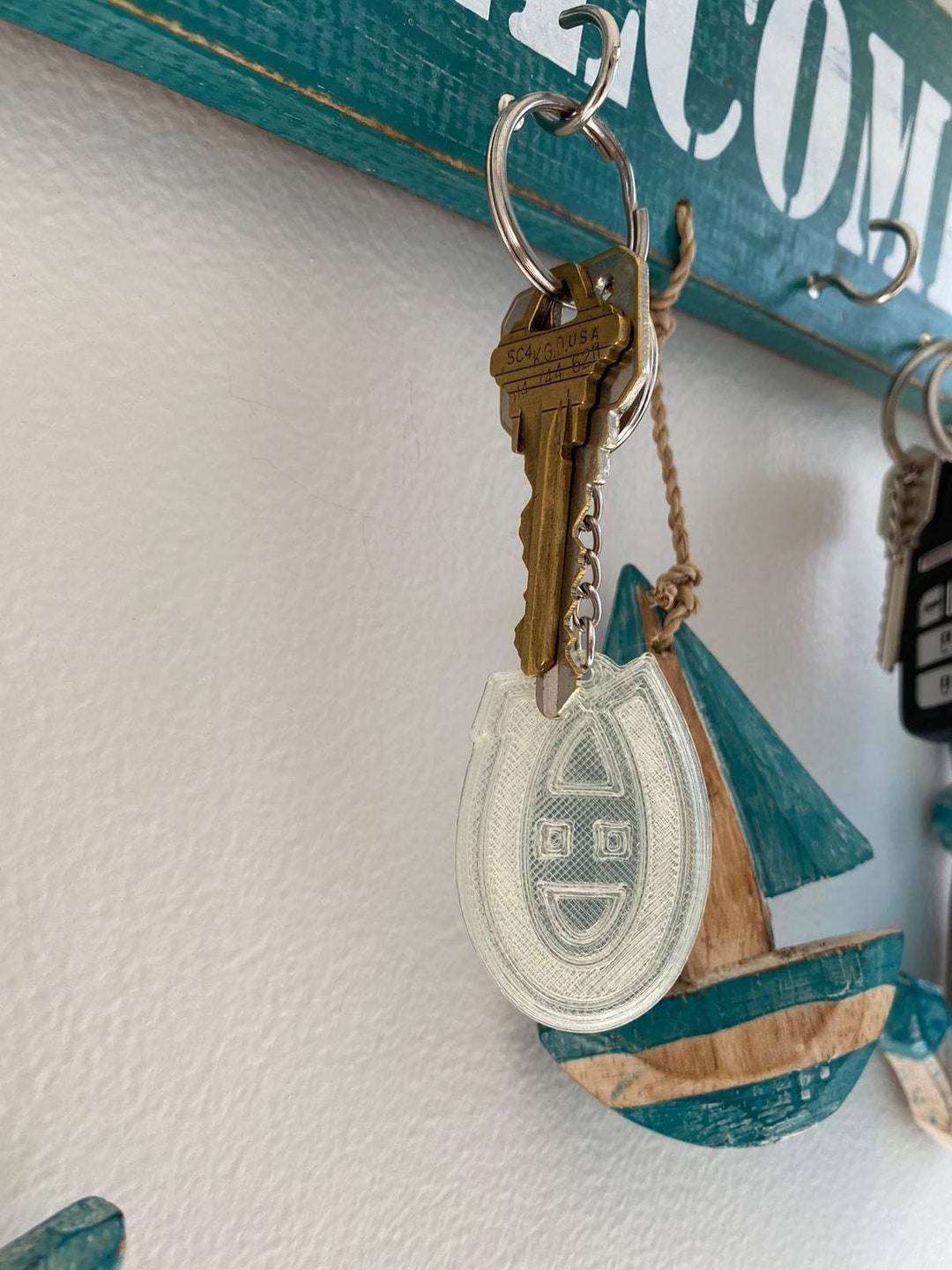 Montreal Canadiens Habs Transparent Keychain - Etsy