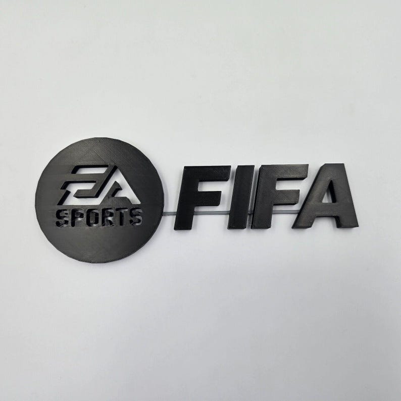 Fifa Game Ea Sports Logo 3d Printed Large Lerpo3d - Etsy UK
