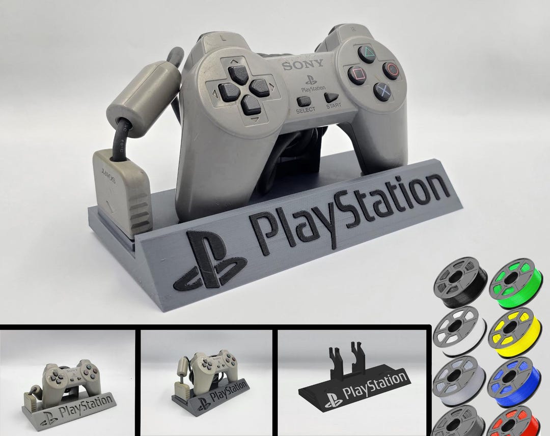 Ps1 Playstation 1 Controller Display Stand 3d Printed Lerpo3d - Etsy